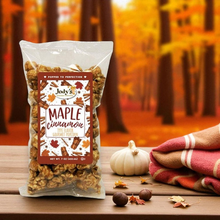 Maple Cinnamon Popcorn - 5.5 oz. – Mellow Monkey