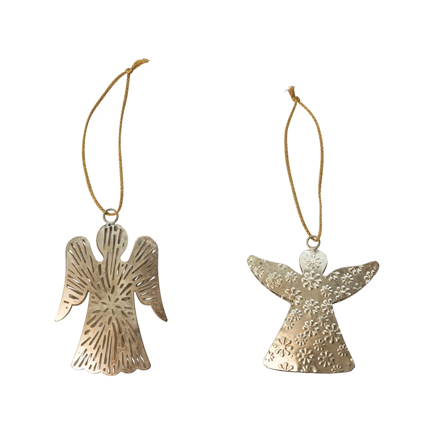 Metal Angel Ornament – Mellow Monkey