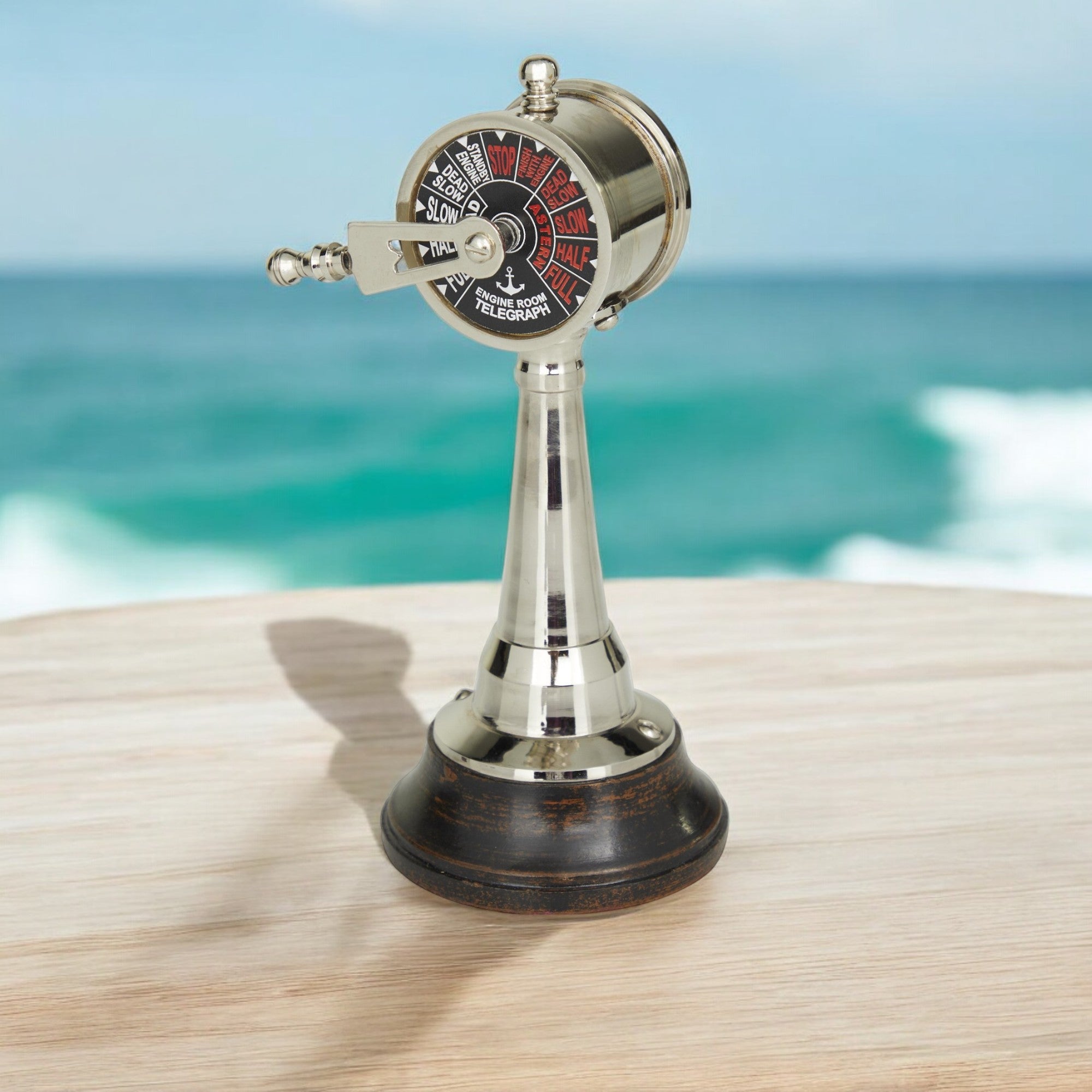 Silver Metal Ship Telegraph – Mellow Monkey