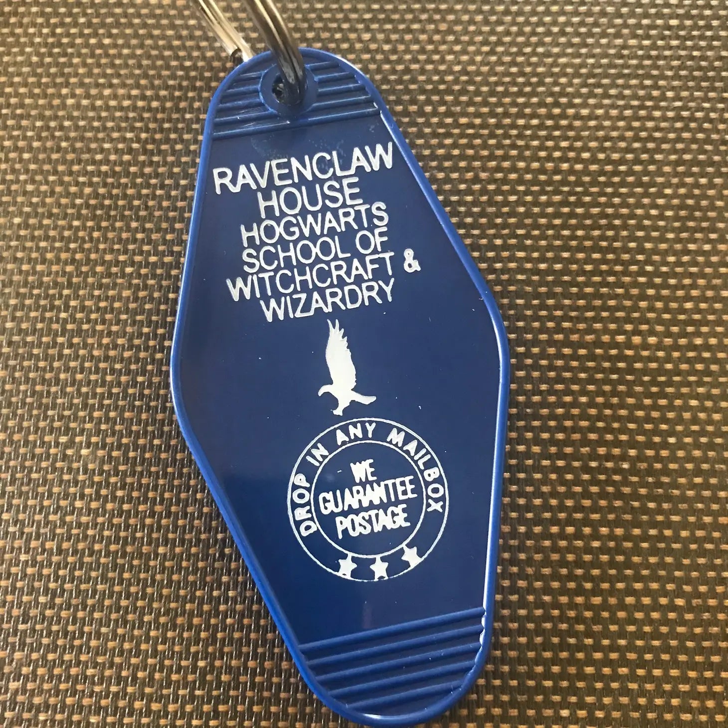 Motel Key Fob - Hogwart's House - Ravenclaw – Mellow Monkey