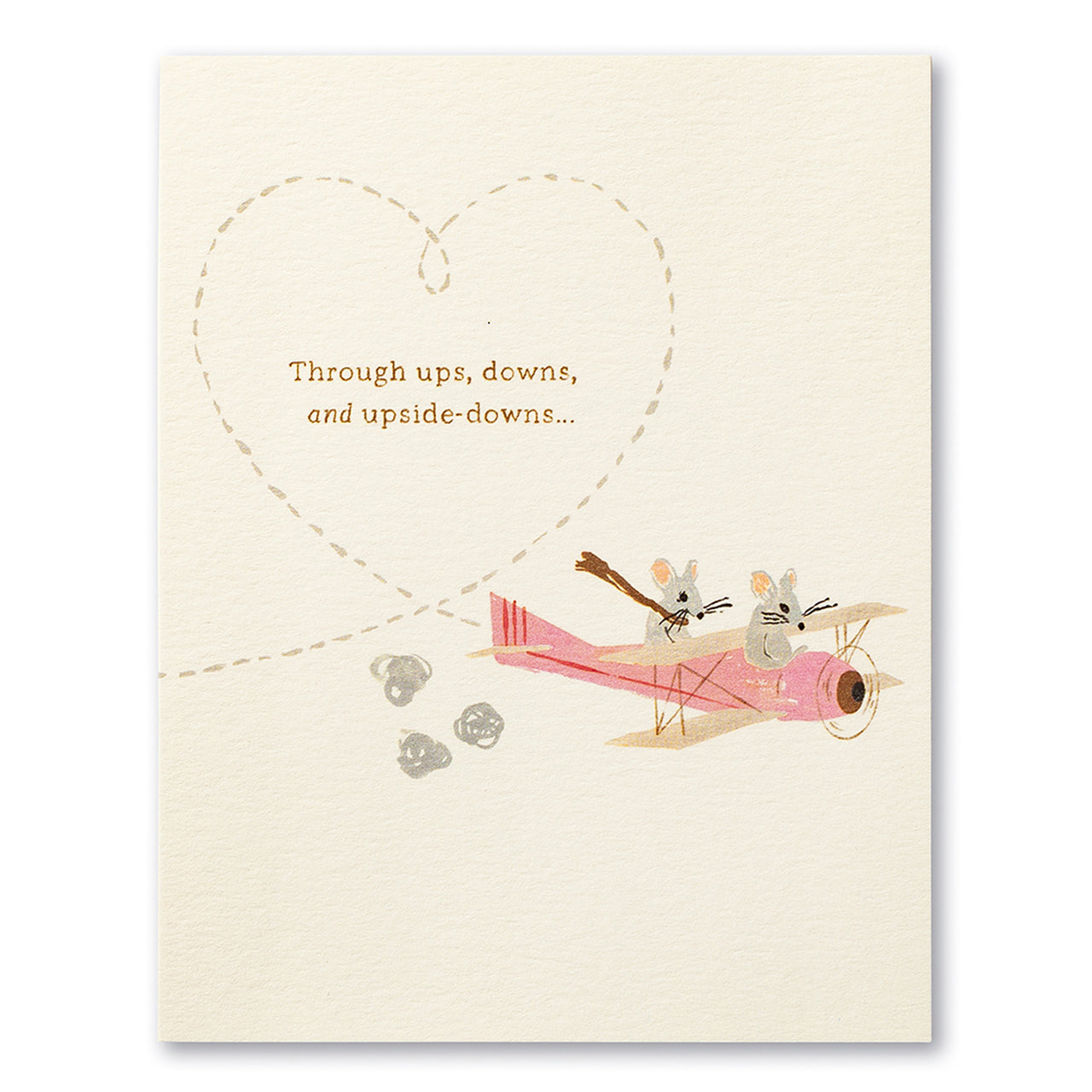 Love Muchly Greeting Card - Anniversary - Through Ups, Downs, And Upsi ...