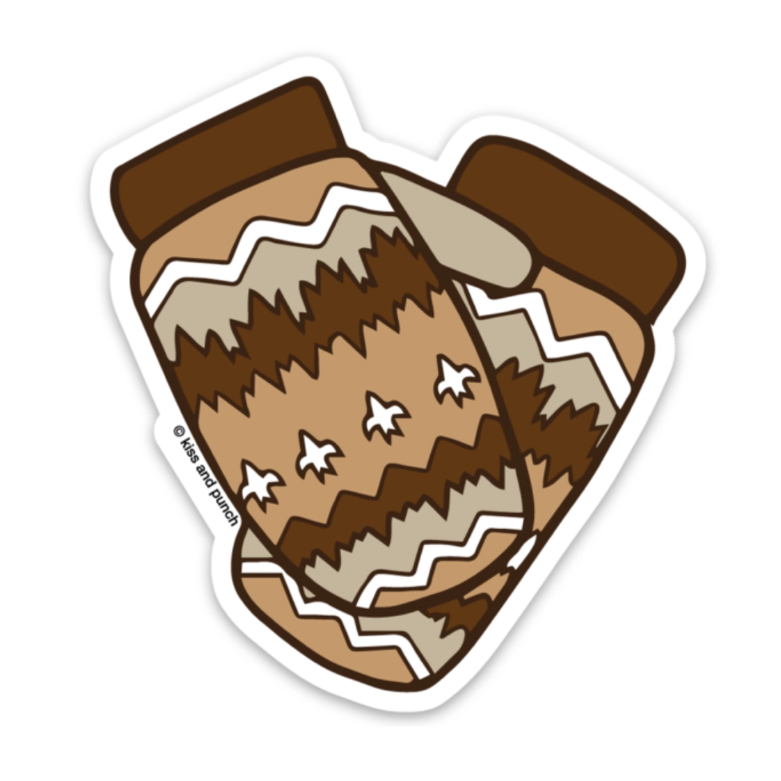 Bernie Mittens Vinyl Sticker - 3-in – Mellow Monkey
